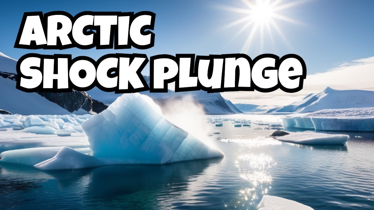 COLD WATER PLUNGE!! SKINNY-DIPPING OVER AN ICEBERG! #coldplunge # ...