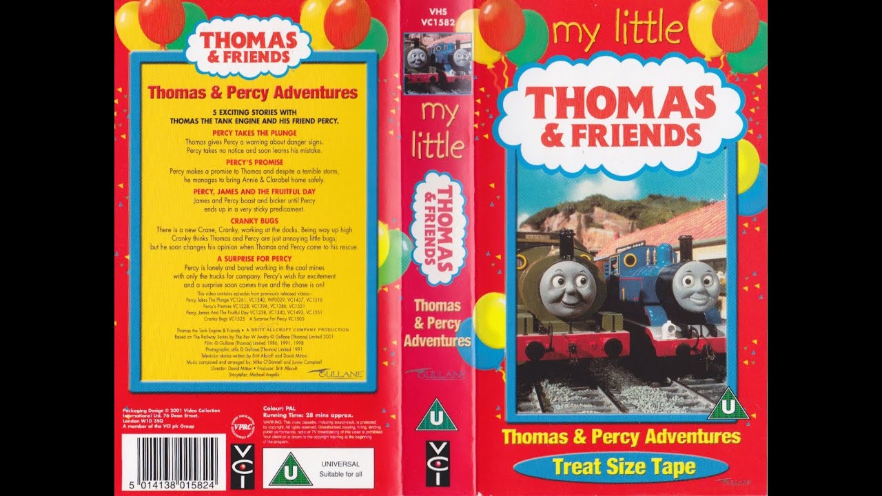 Start & End of My Little Thomas & Percy Adventure (2001 VHS UK) - YouTube