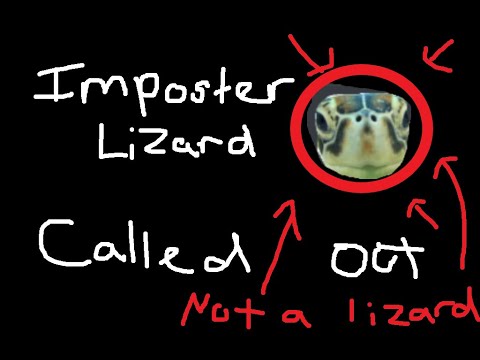 Imposter Lizard Pretty SUS - YouTube