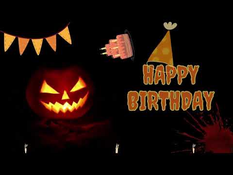 The Original Happy Birthday Song Halloween Version