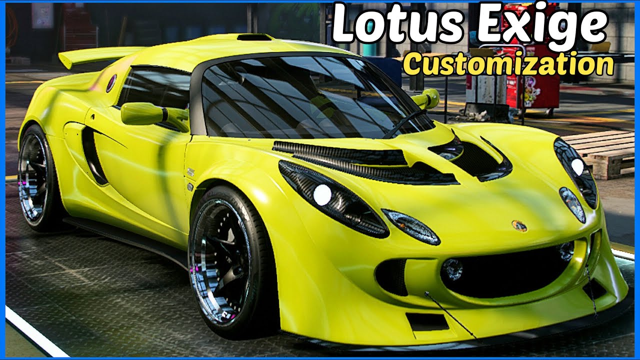 Need For Speed Heat Lotus Exige S 2006 Customization, Review, and ...
