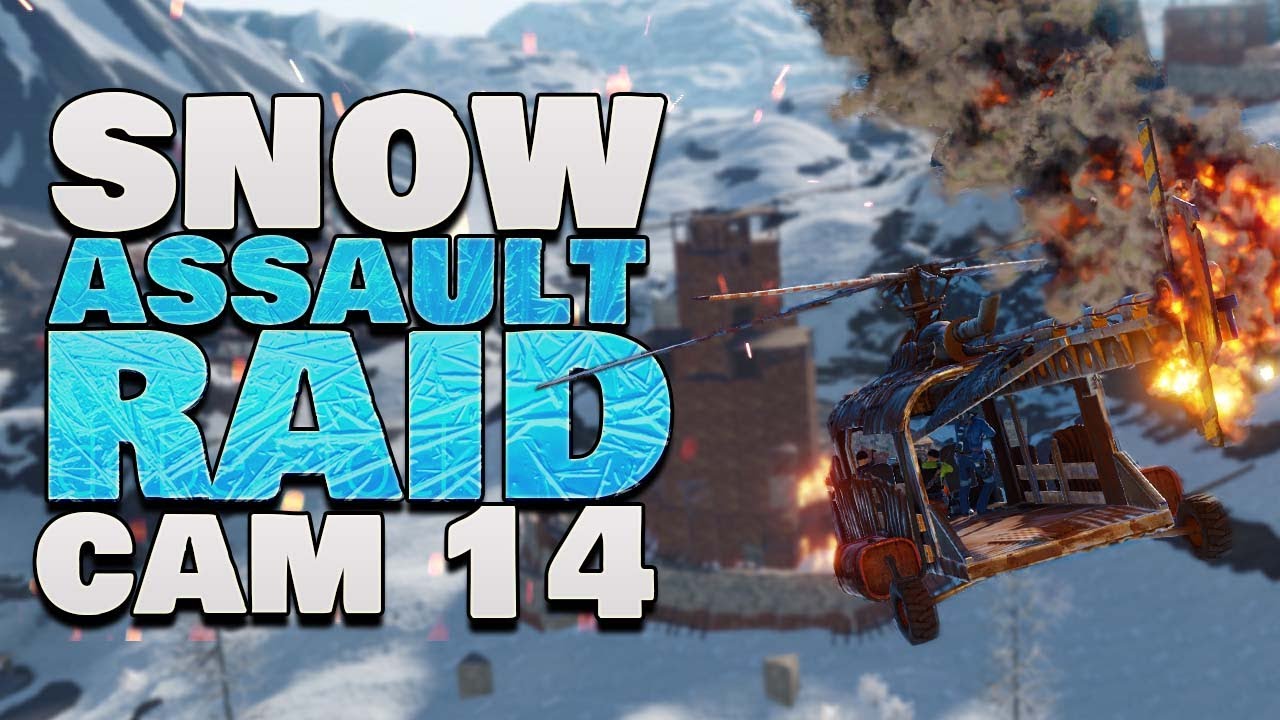 RUST RAID CAM 14 | SNOW ASSAULT RAID (CINEMATIC) - YouTube