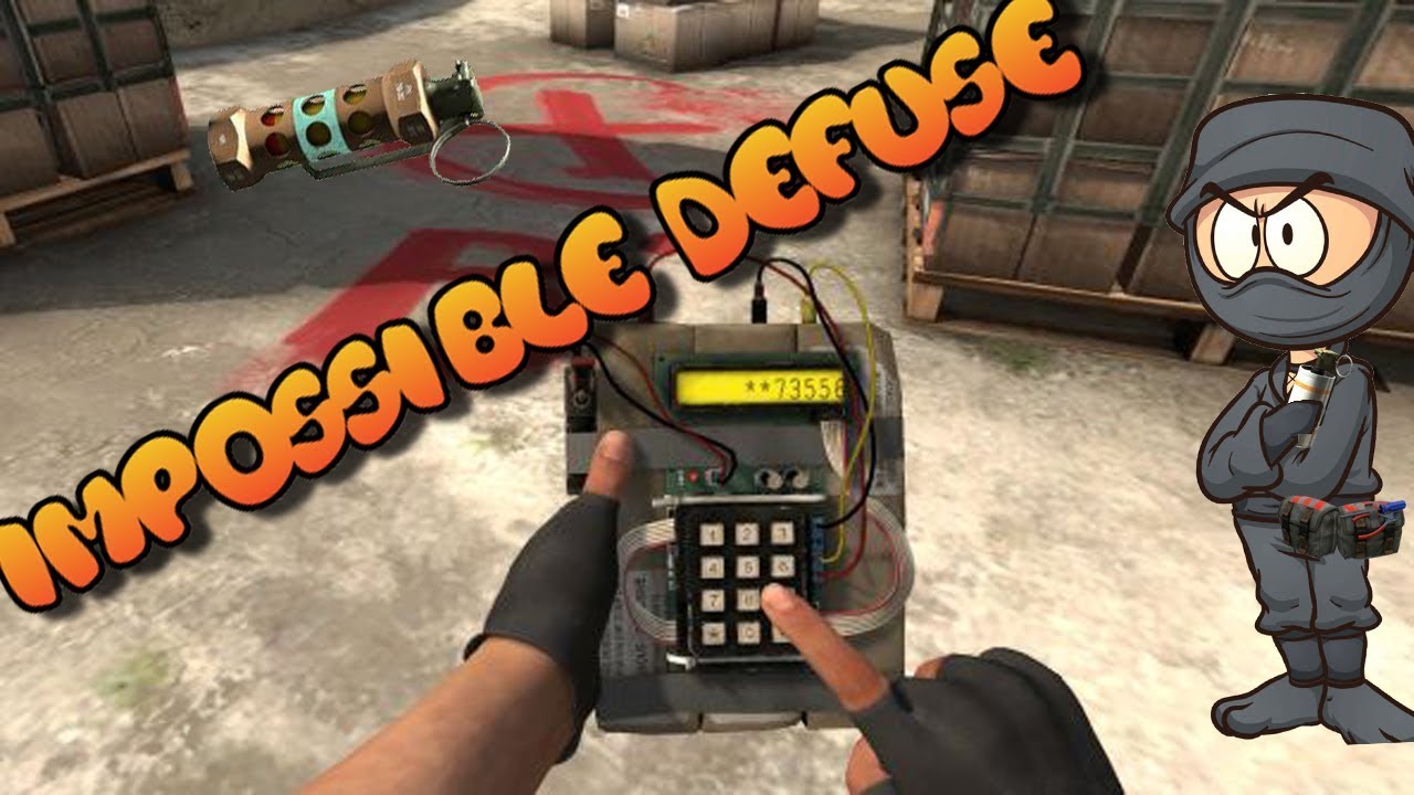 IMPOSSIBLE Ninja defuse right after bomb plant - YouTube