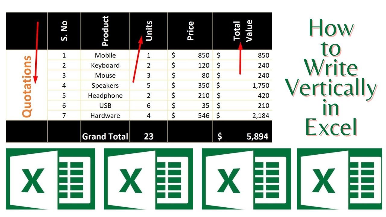How To Write Vertically In Excel YouTube how-to-write-vertically-in-excel-youtube