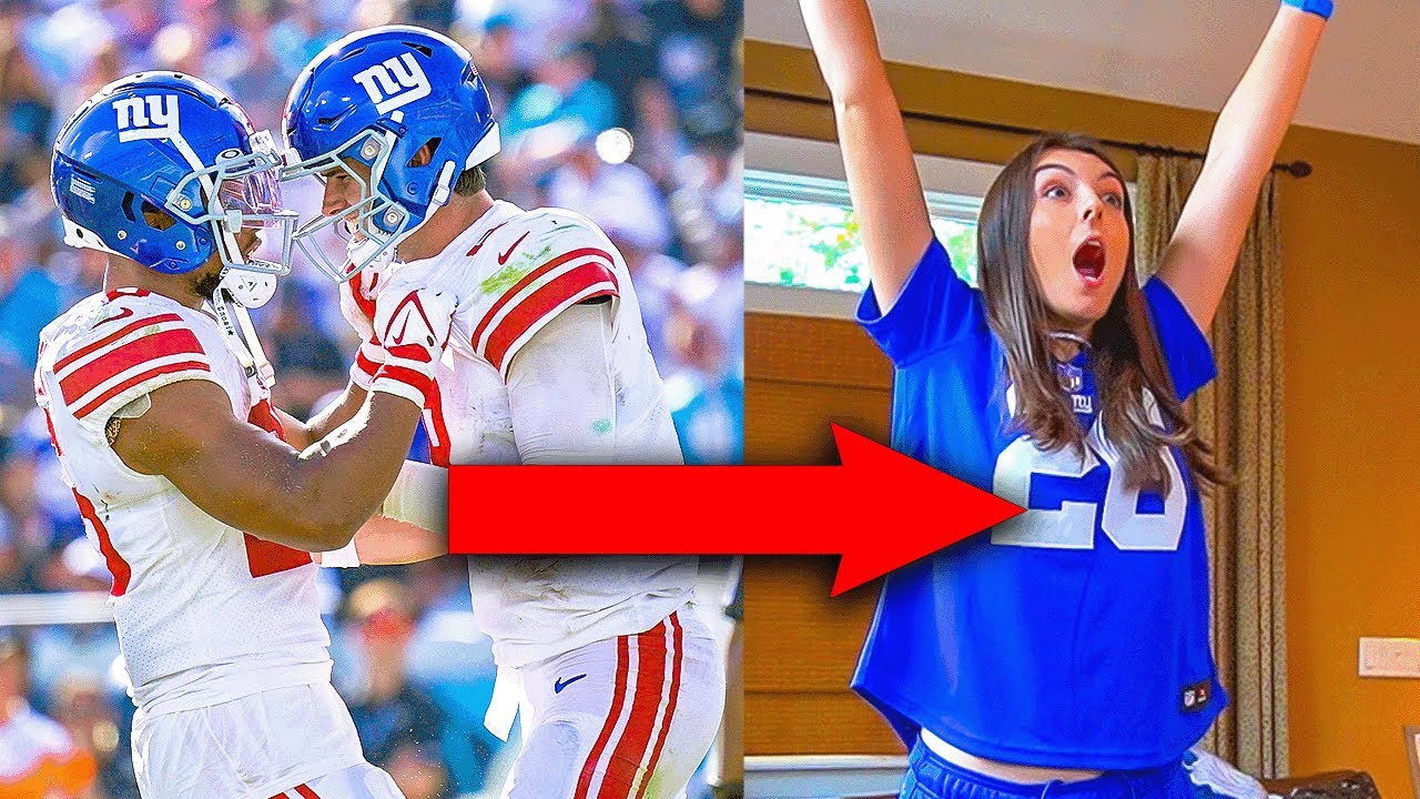 New York Giants vs Jacksonville Jaguars LIVE GIANTS FAN REACTION! NFL ...