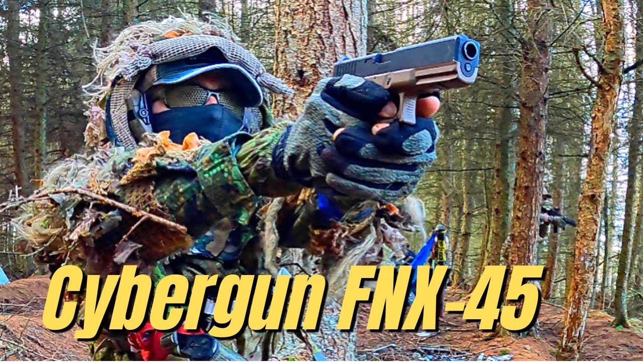 Airsoft War VFC MCMR / Cybergun FNX-45 - YouTube