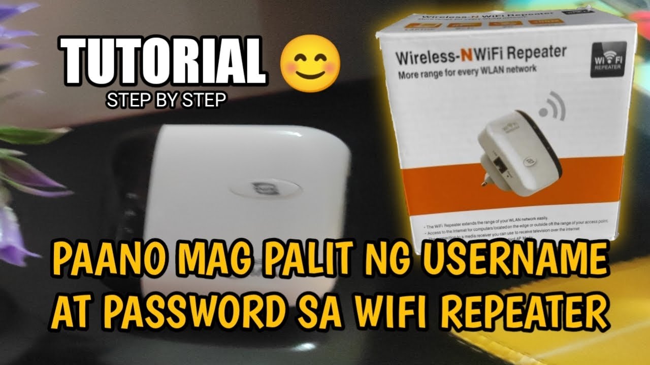 Paano Magpalit Ng Username At Password Sa Wifi Repeater Tutorial paano-magpalit-ng-username-at-password-sa-wifi-repeater-tutorial