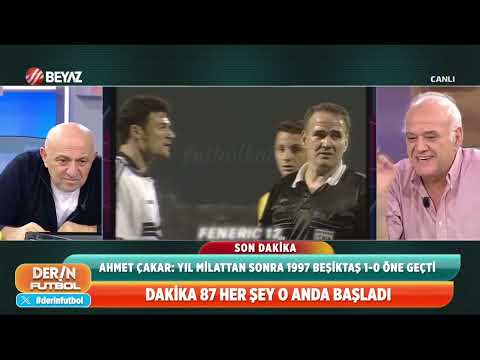 Beşiktaş 1-1 Galatasaray 1997 Galatasaray'ın Beşiktaş'tan Çaldığı Şampiyonluk + Ahmet Çakar İtirafı