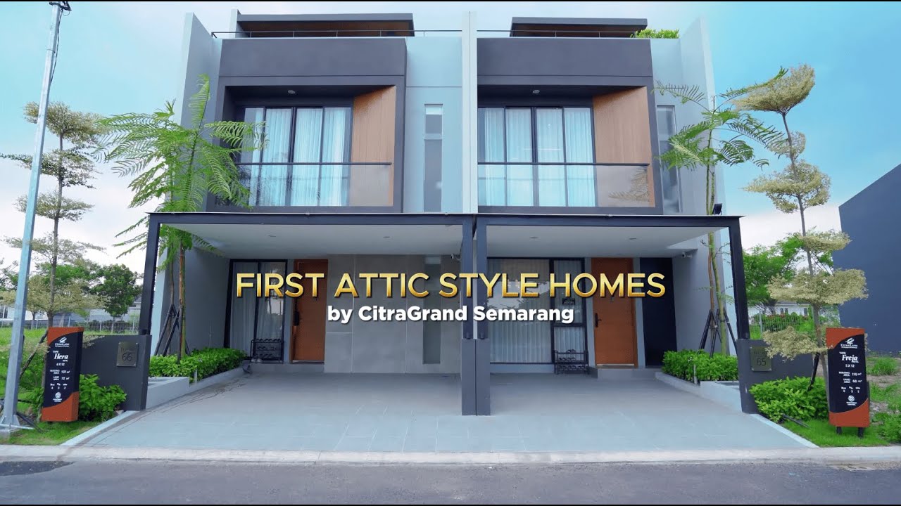FIRST ATTIC STYLE HOME BY CITRAGRAND - YouTube