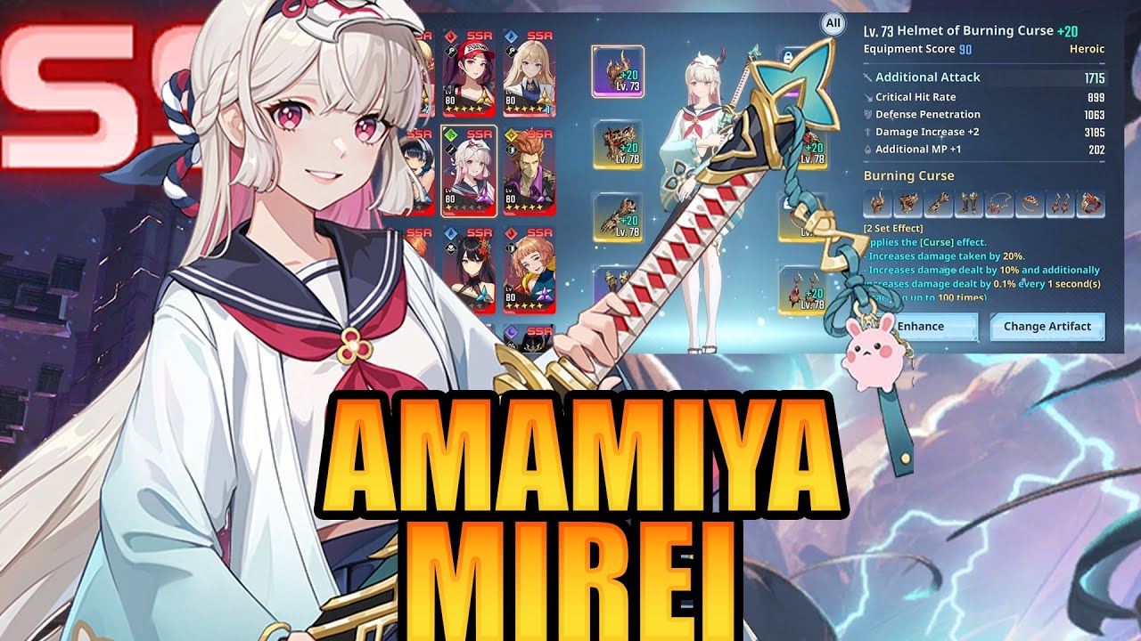 MIREI IS GETTING BUFFED! Mirei Damage Showcase Before NEW Support ...