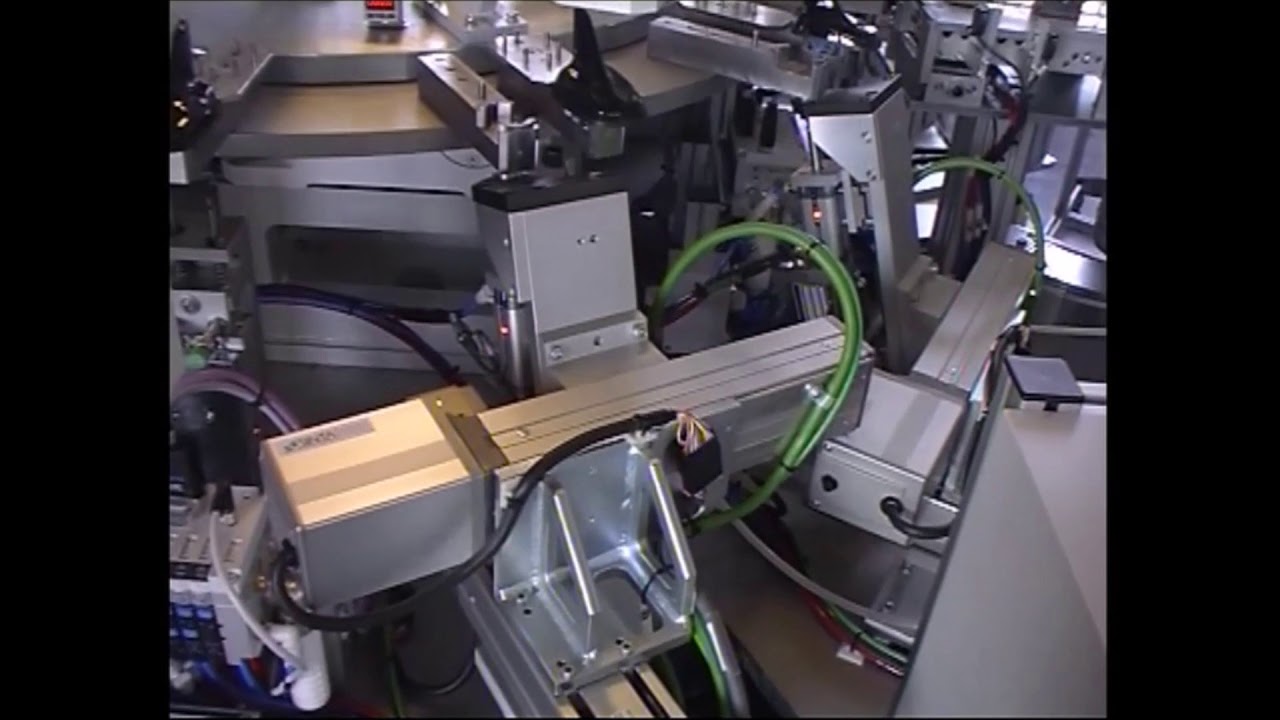 Screwing station, multiple position for car switch (automotive) - YouTube