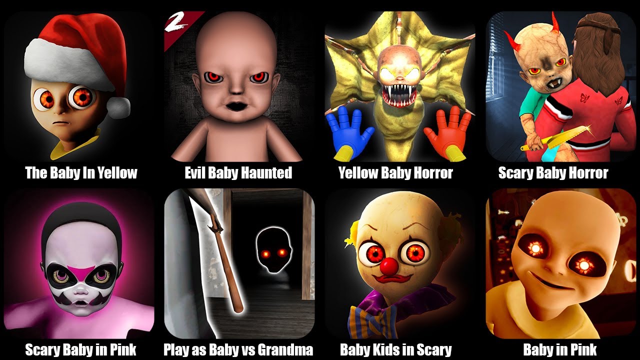 The Baby In Yellow,Evil Baby Haunted Horror House,Yellow Baby Horror ...