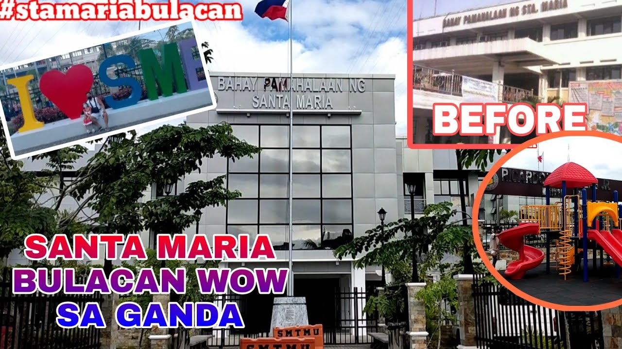 STA MARIA BULACAN MUNICIPAL AND PEOPLE'S PARK ANG LAKI NG PINAGBAGO ANG ...