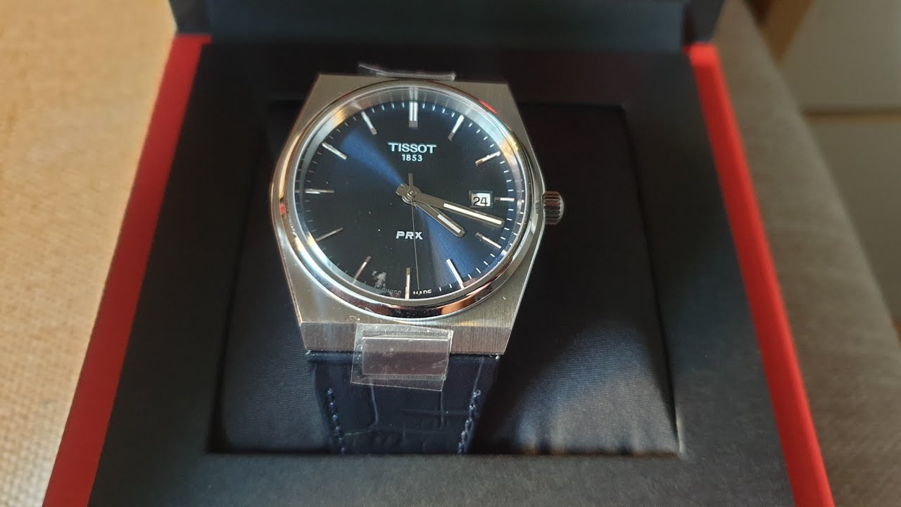 Tissot PRX Leather Strap Review - YouTube