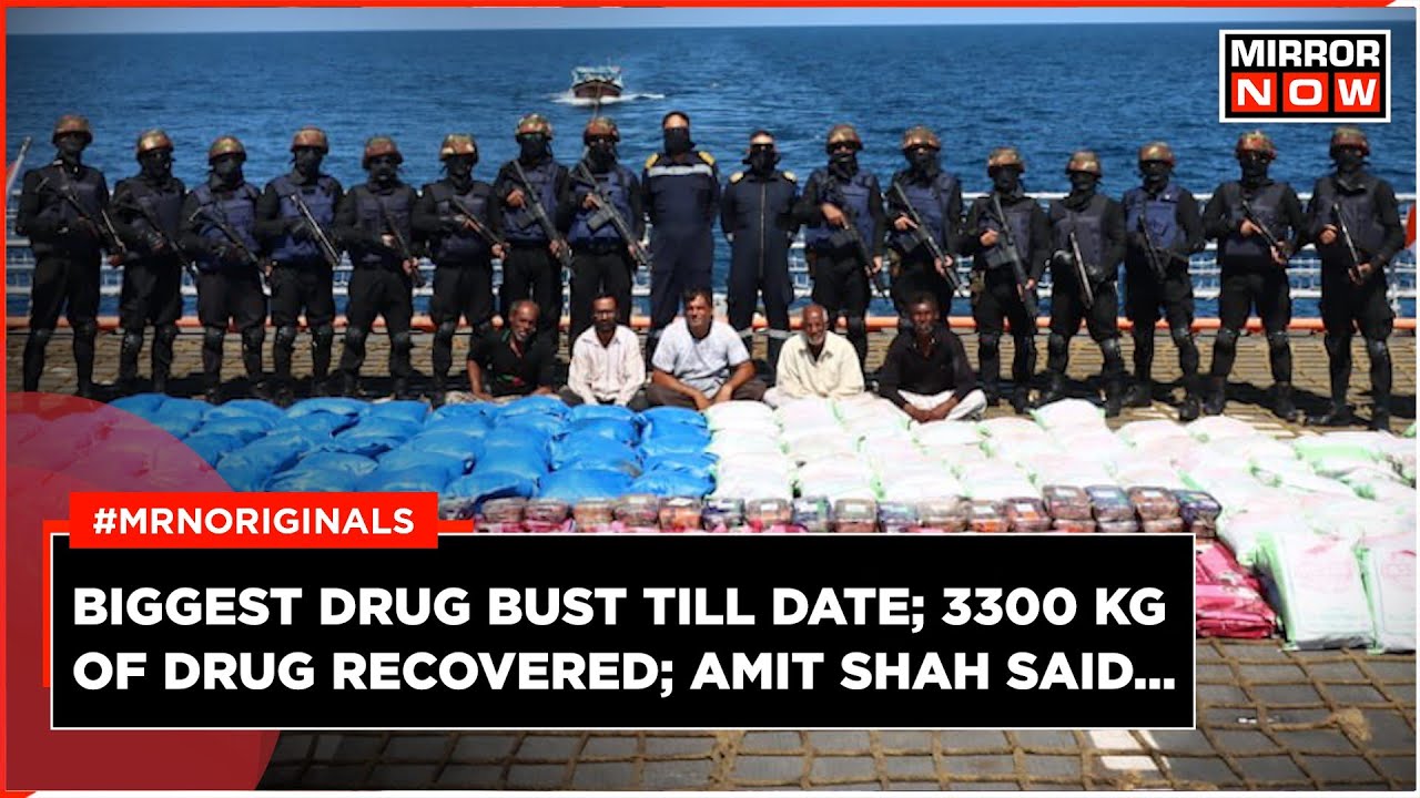 Mega Gujarat Drug Bust: 'Produce of Pakistan', NCB Recovers 3,300 Kg ...