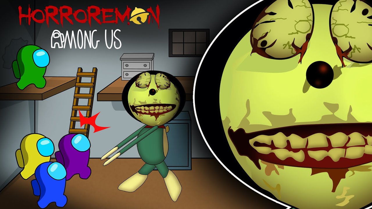 어몽어스 VS Doraemon | KDC Toons AMONG US ANIMATION - YouTube
