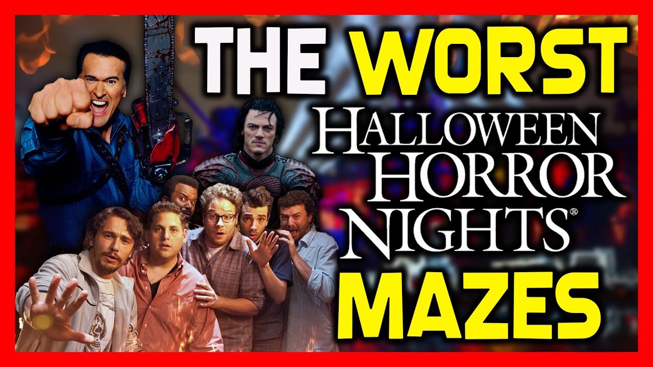 The Worst Halloween Horror Nights Haunted Houses Ever - YouTube