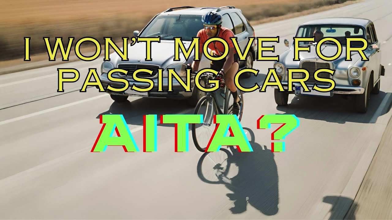 I Am A Biker And Won't Let Cars Pass - It's My Right To Use The Road ...