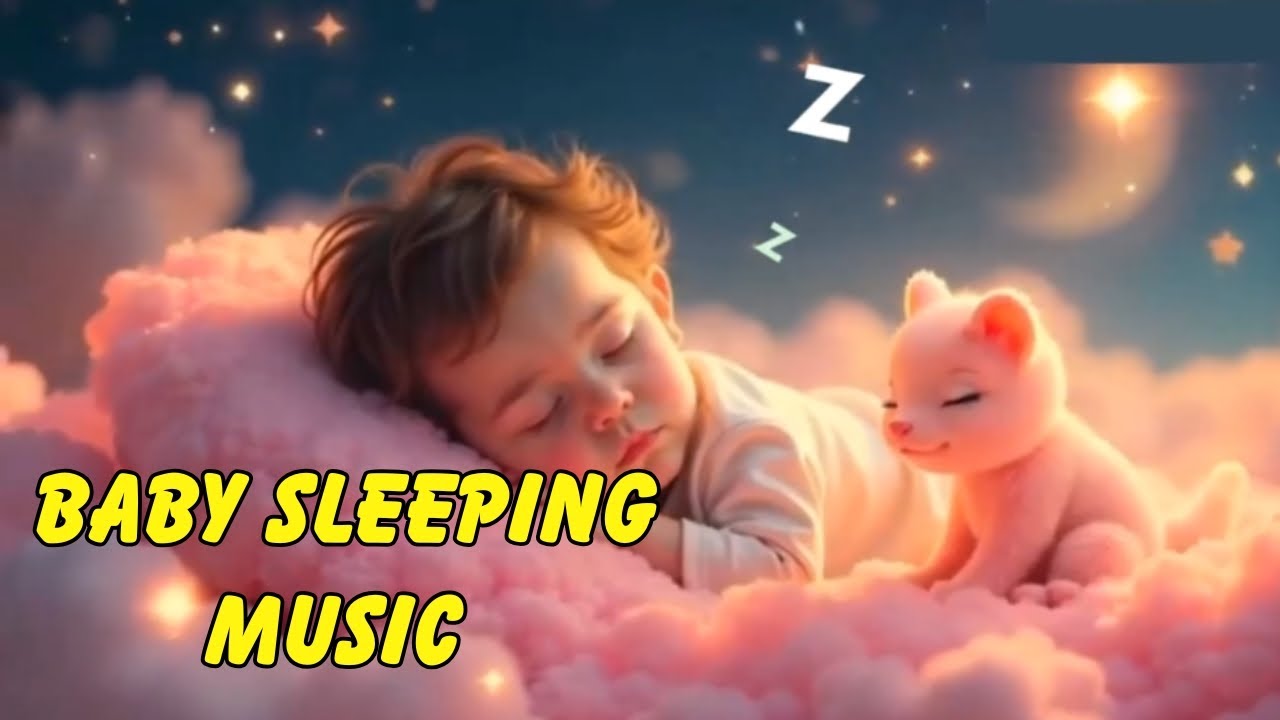 Baby Sleeping Music Video to go sleep early !! Lullaby Music video ...
