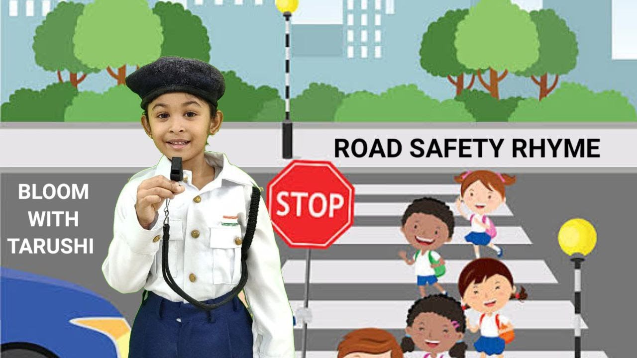 COMMUNITY HELPER | TRAFFIC POLICE | ROAD SAFETY RHYME | TRAFFIC LIGHT ...