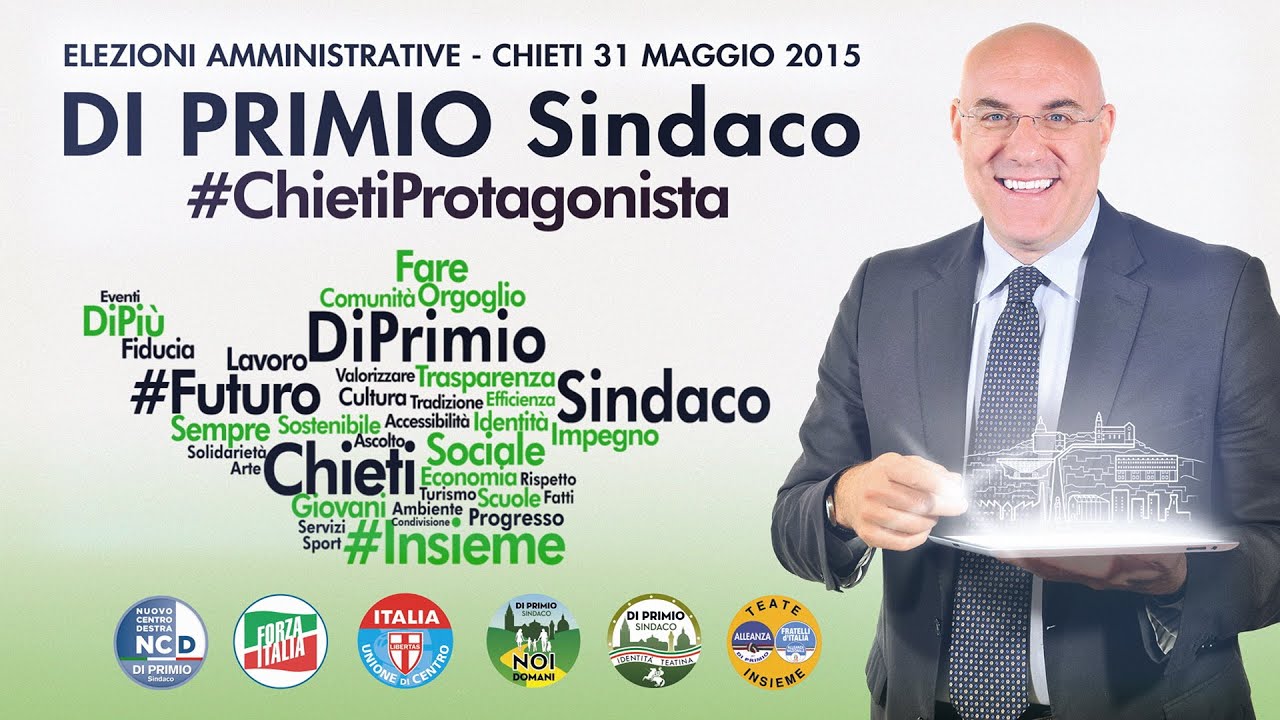 Di Primio Sindaco 2015 2020 - YouTube
