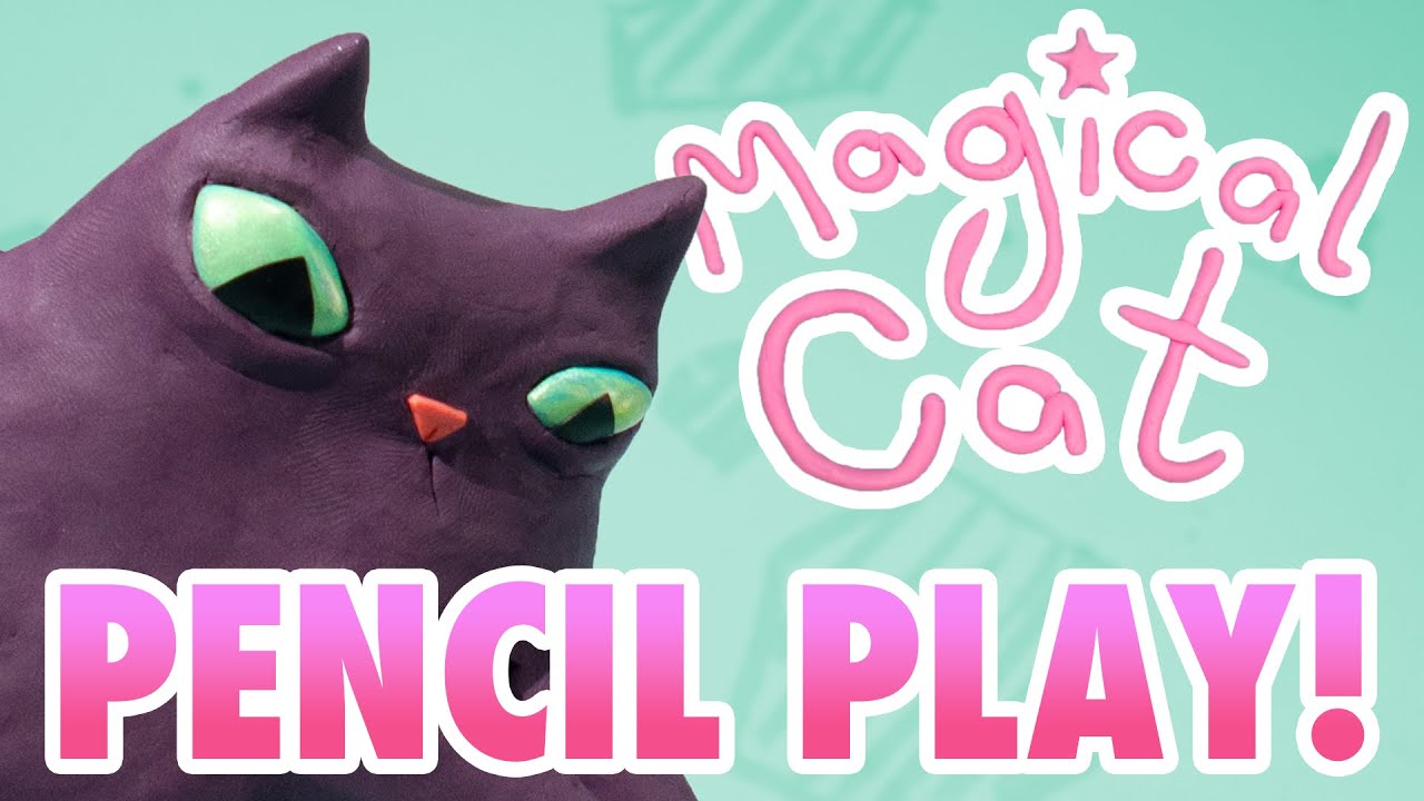 Claymation Cat Finds the ULTIMATE Cat Toy | Magical Cat - YouTube