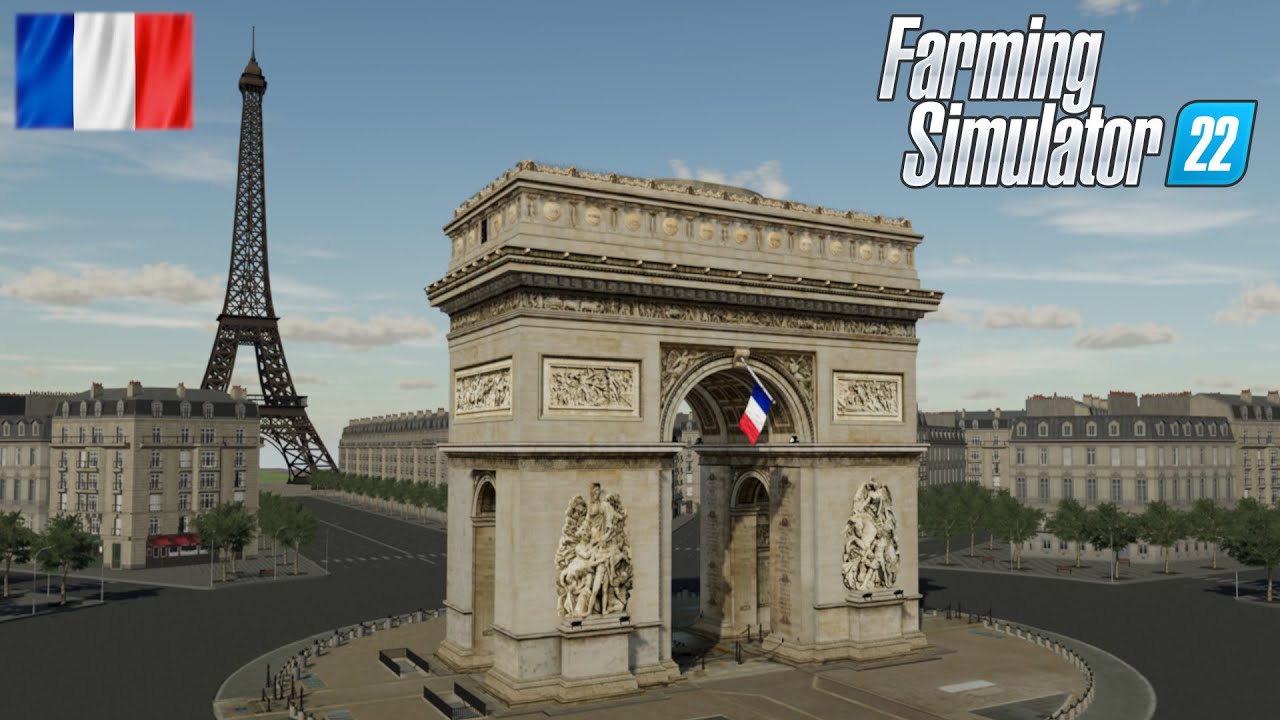 FS22 - PARIS City Map - Farming Simulator 2022 Mods - YouTube