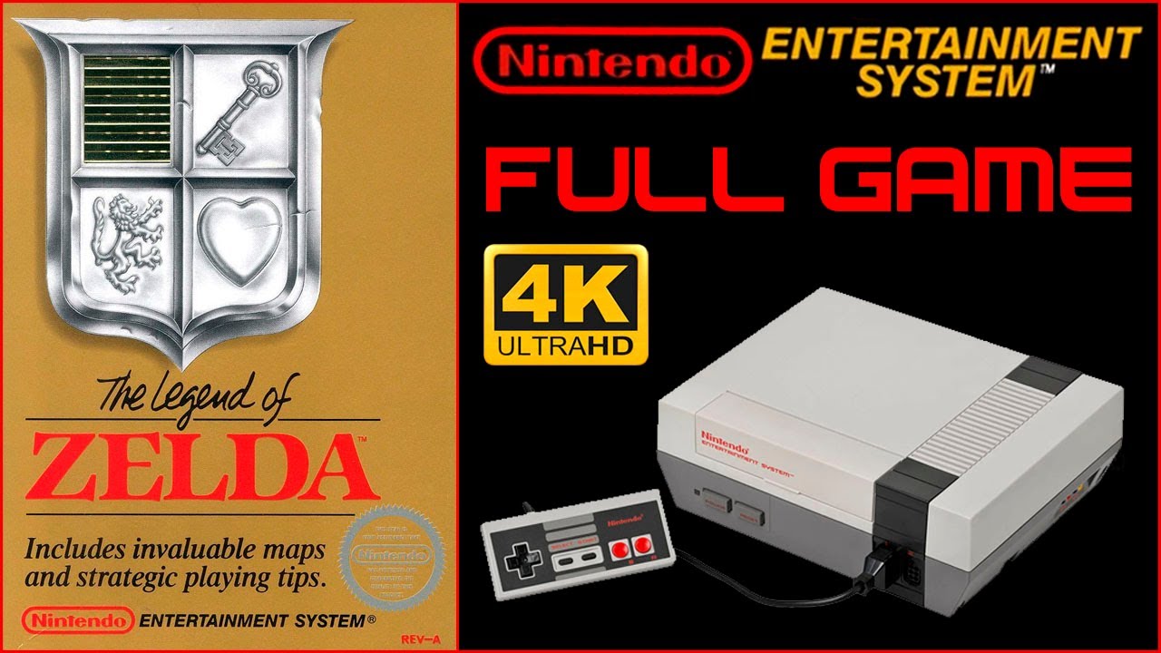 The Legend of Zelda - Full Game Walkthrough / Longplay (4K60ᶠᵖˢ UHD ...