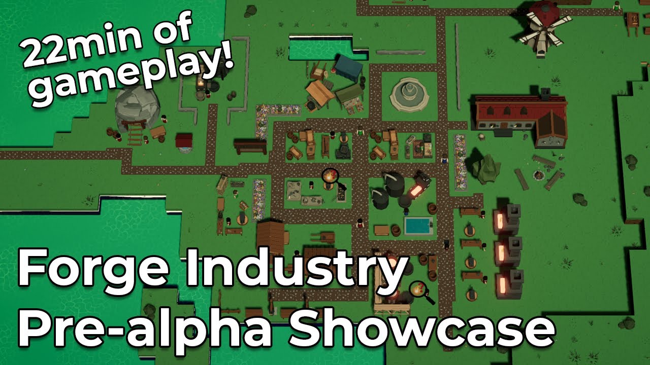 Forge Industry | Pre-alpha showcase - YouTube