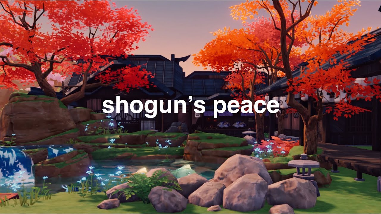 shogun's peace | serenitea pot build - YouTube