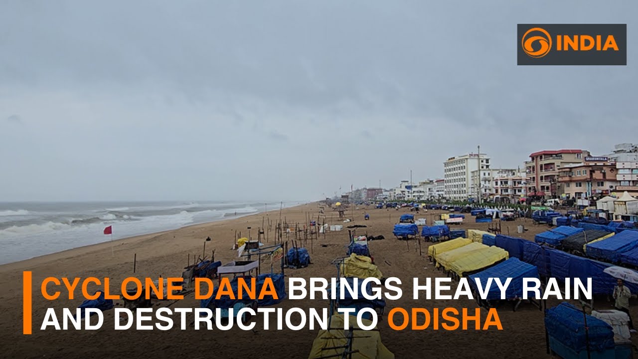 Cyclone Dana hits Odisha, causing widespread destruction & other ...