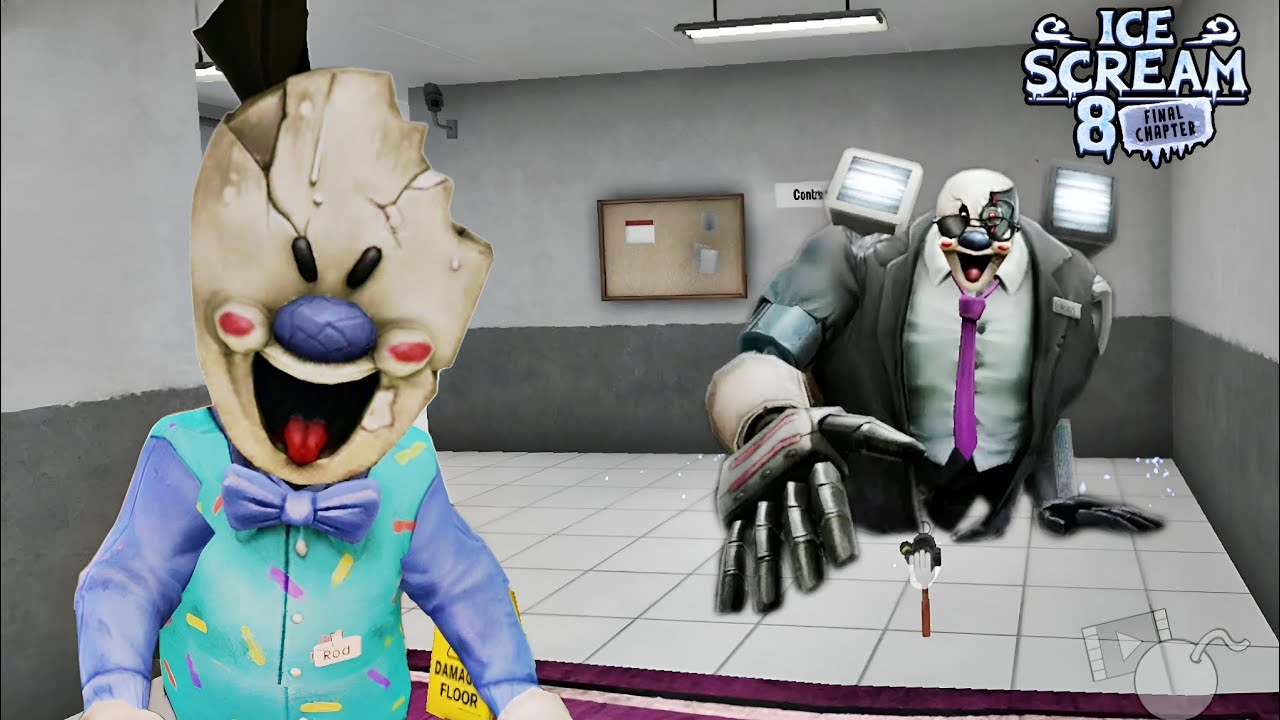 Ice Scream 8 Rod In Ice Scream 4 Full Gameplay - YouTube