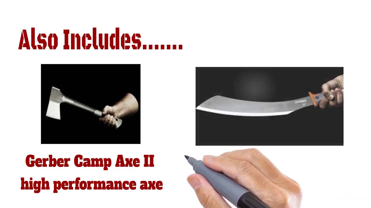 Gerber Zombie Apocalypse Survival Kit - YouTube