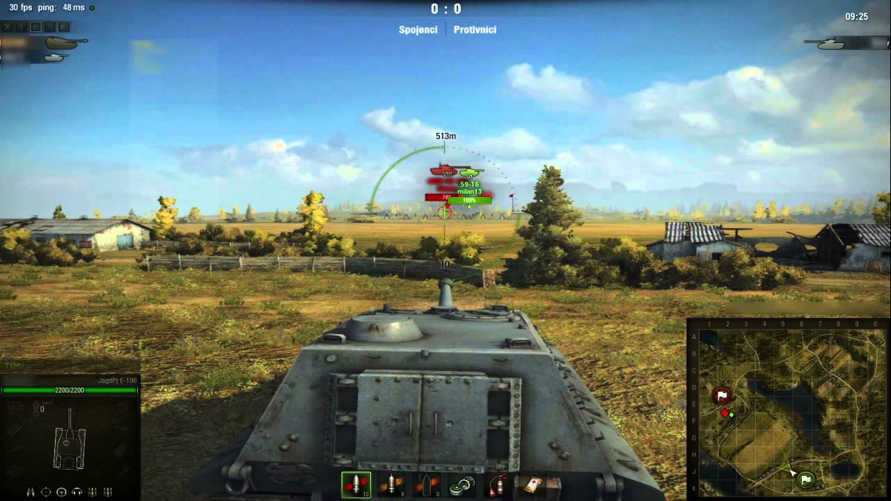 World of tanks Sniper zoom x128x 0 8 6 - YouTube