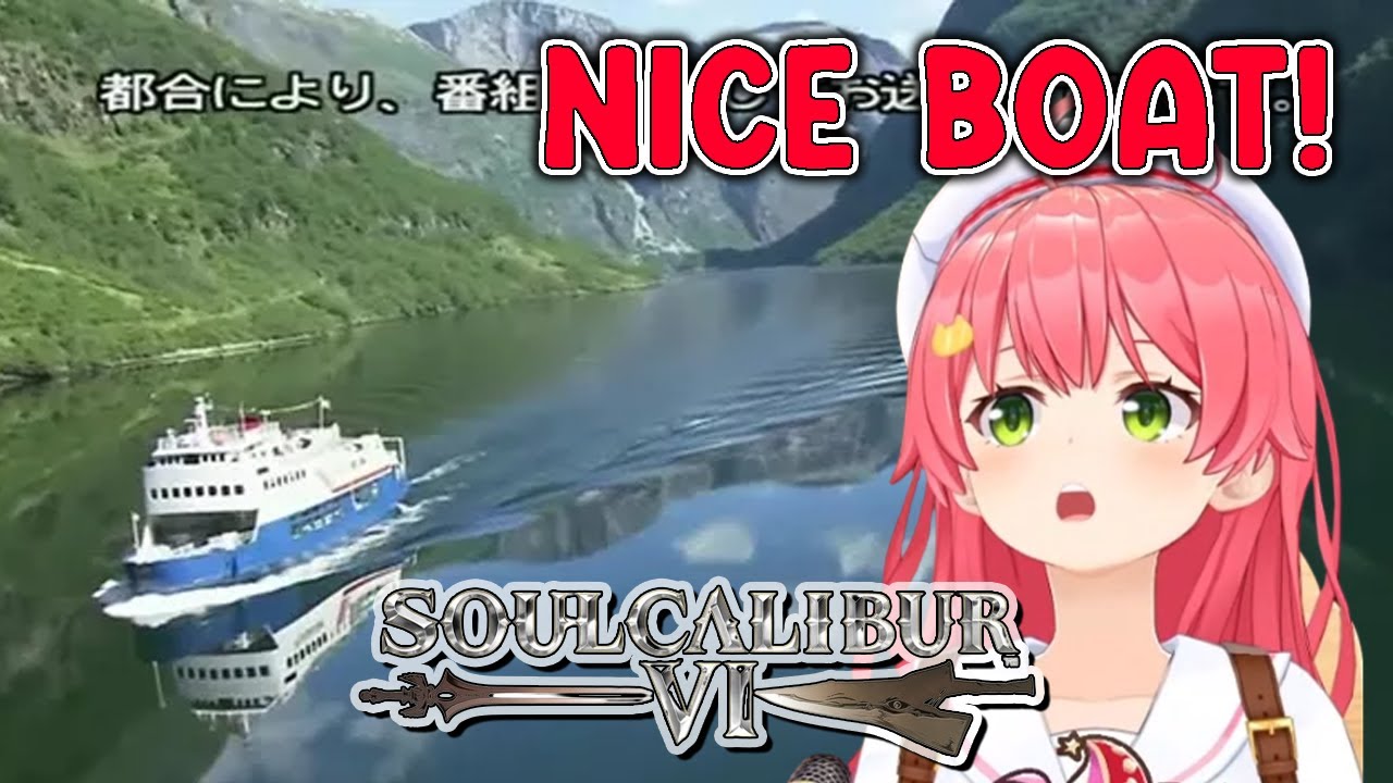 Miko finds her viewer creates the 'Nice Boat' meme in Soul Calibur VI ...