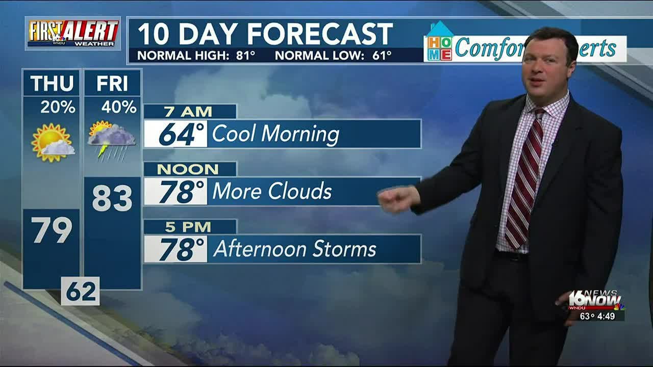 First Alert Weather: Foggy Morning Conditions, Cooler Afternoon Temps ...