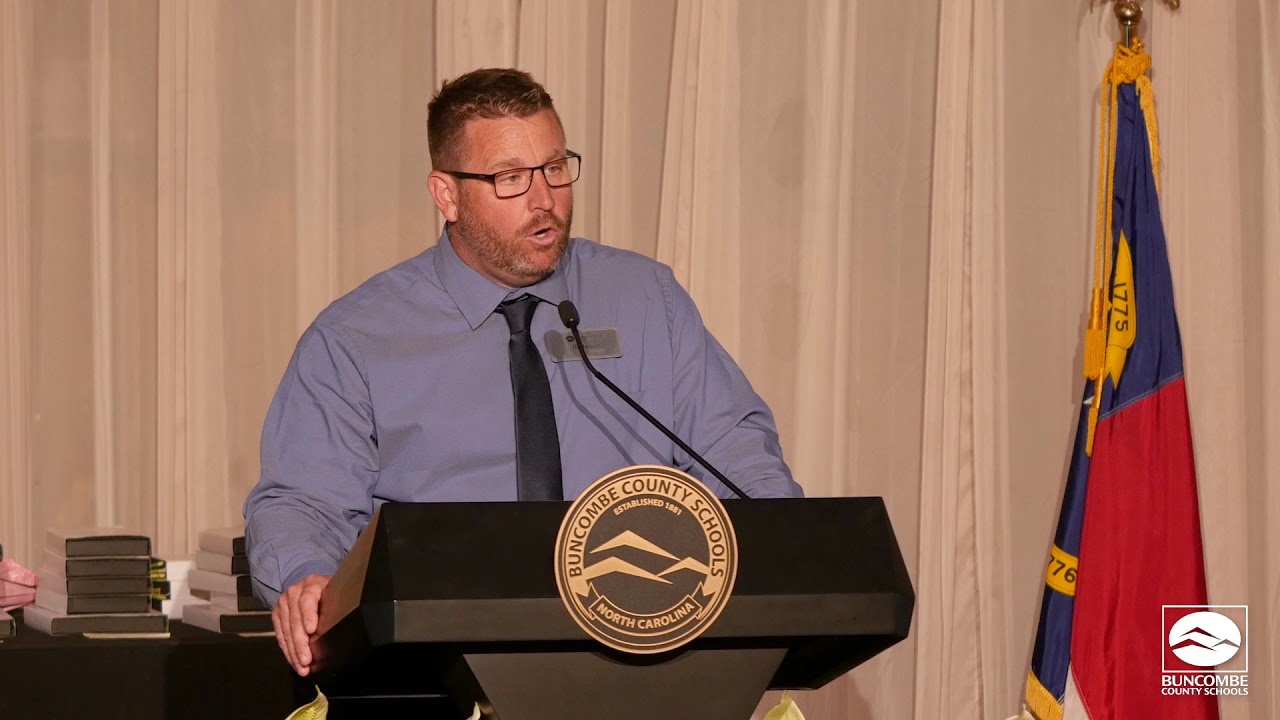 J.B. Halpin, Keynote Speech, Teacher of the Year Awards - YouTube