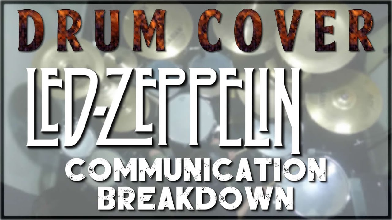 Drum cover #29: Led Zeppelin - Communication breakdown - YouTube