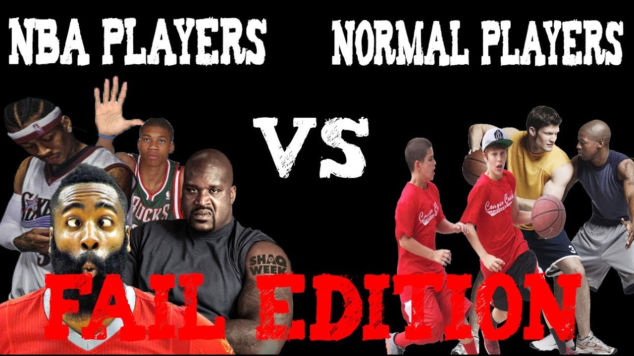 NBA Players vs Normal Players - YouTube