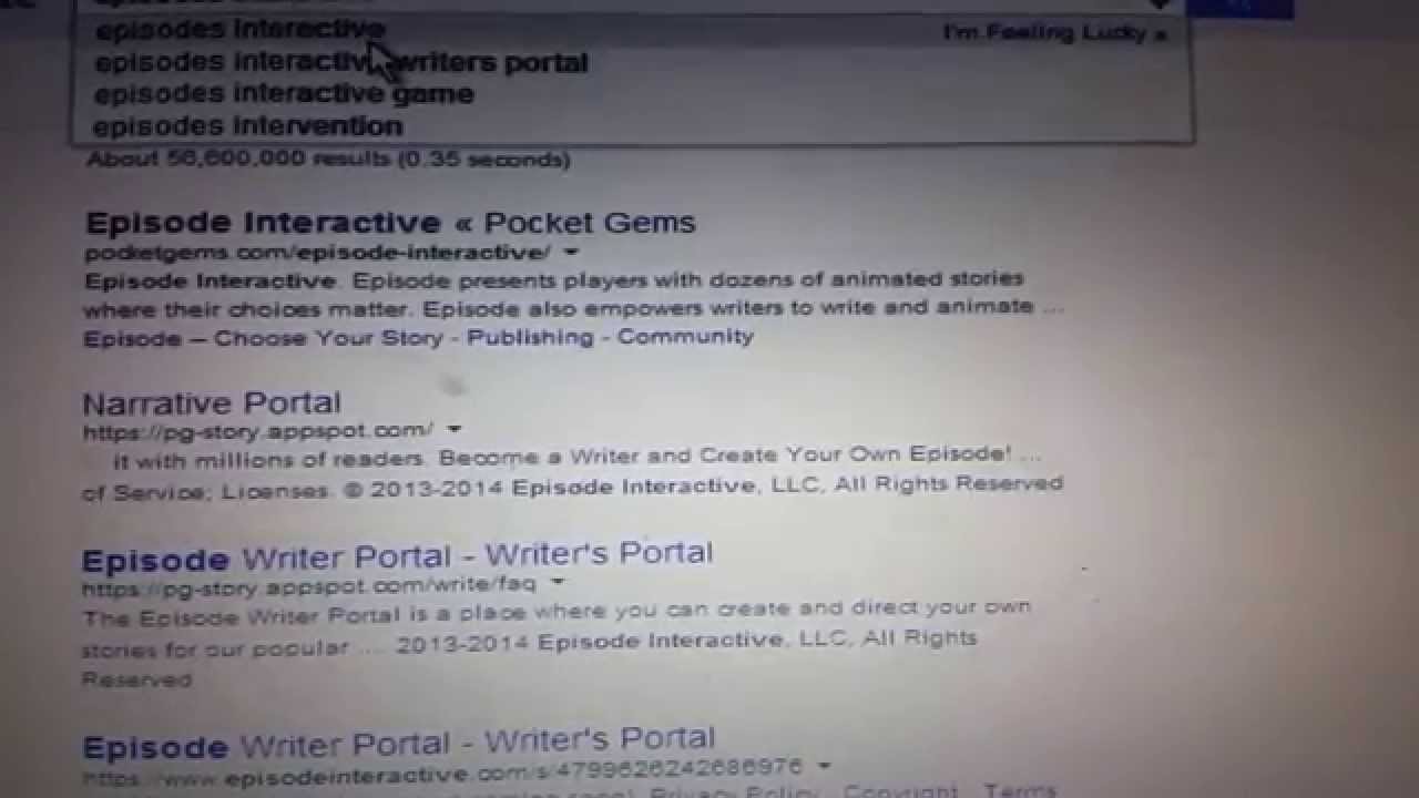 How to make a story on Episode Interactive Part. 1 - YouTube