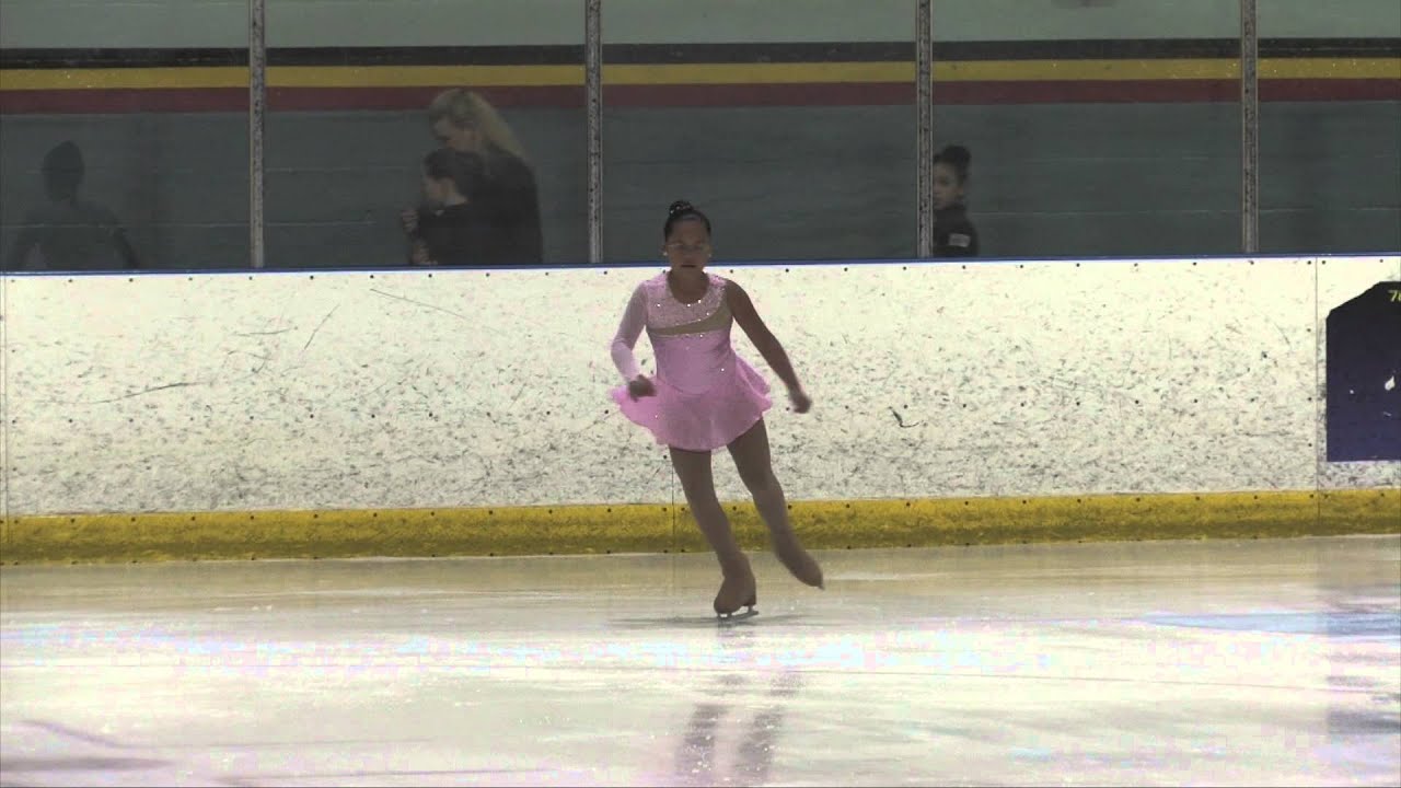 Pines Ice Arena Basic Skills Competition 2015 Paola Bastardo - YouTube