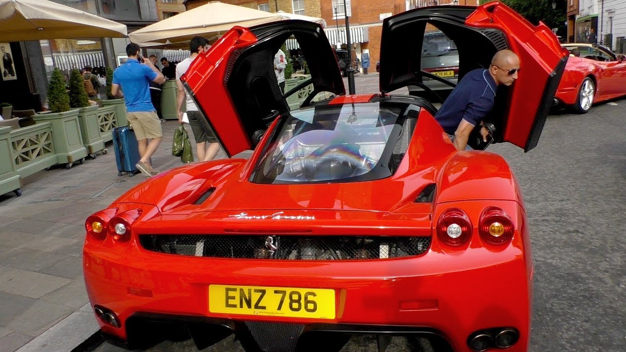 Don't see this everyday! $3Million, 660 HorsePower Ferrari ENZO on the ...