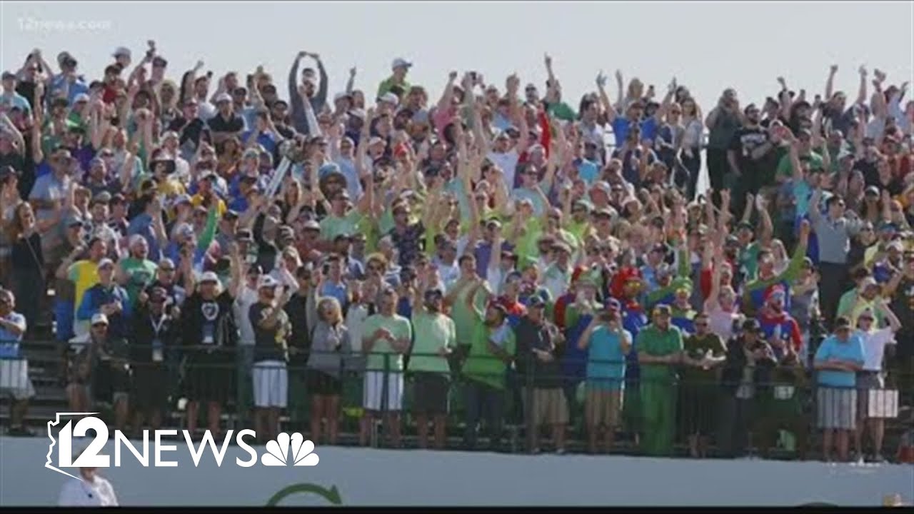 The crowds are back the WM Phoenix Open - YouTube