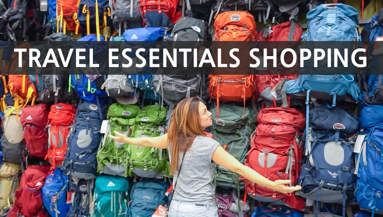 Road Trip Travel Essentials Shopping - YouTube