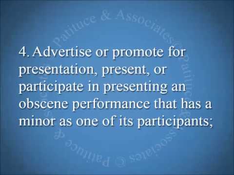 What Is Pandering Obscenity Involving A Minor? - YouTube