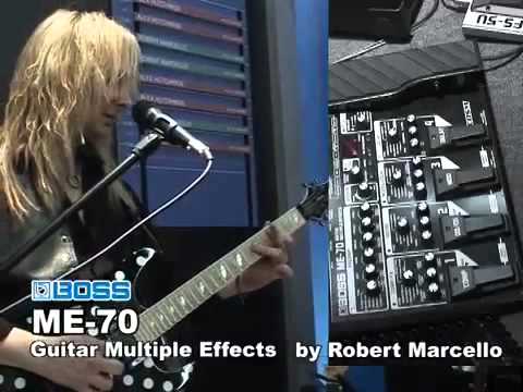 Rob Marcello performs with the BOSS ME 70 - YouTube