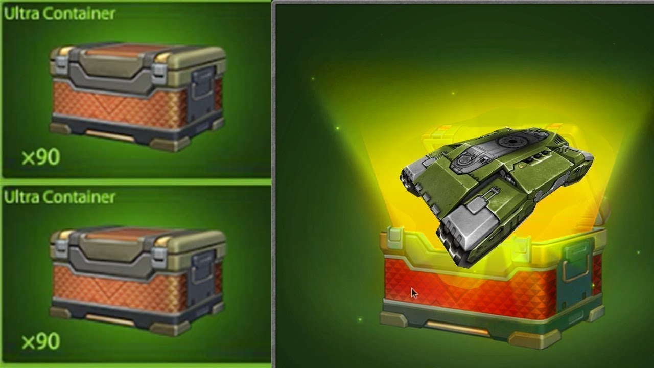 Tanki Online Luckiest Container Opening Ever! - YouTube