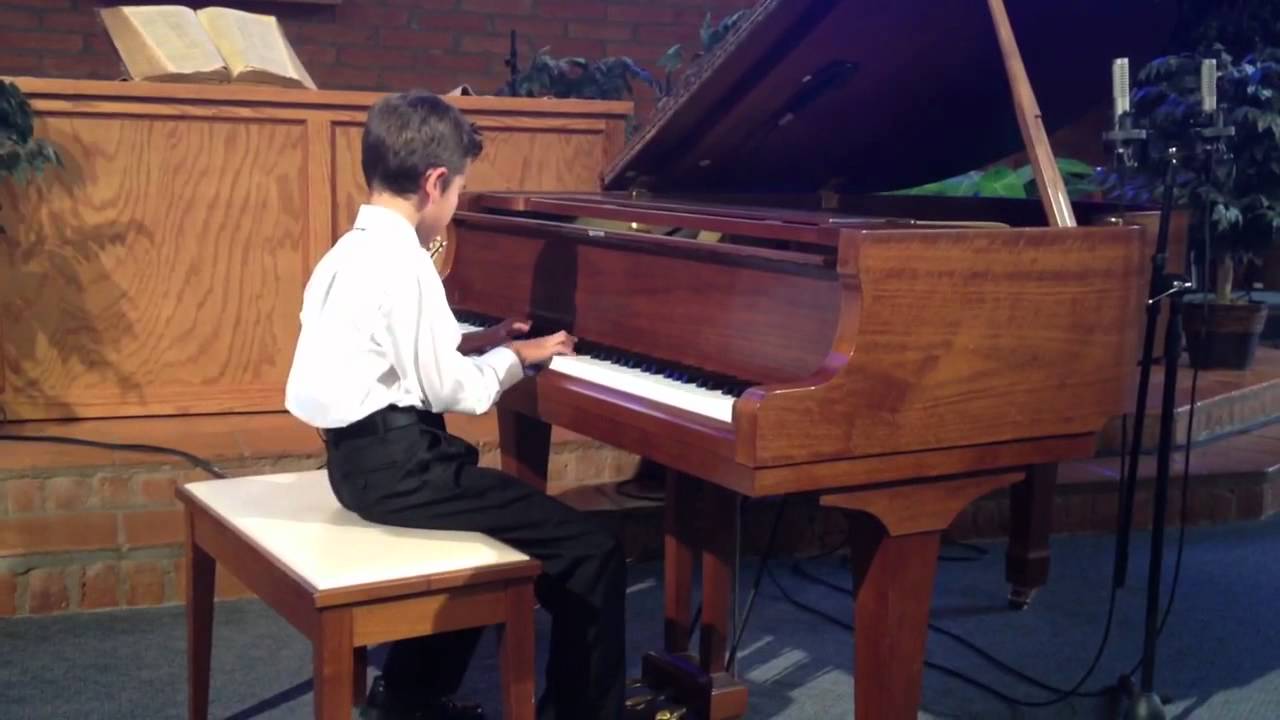 Adam Piano Recital 2012 - YouTube