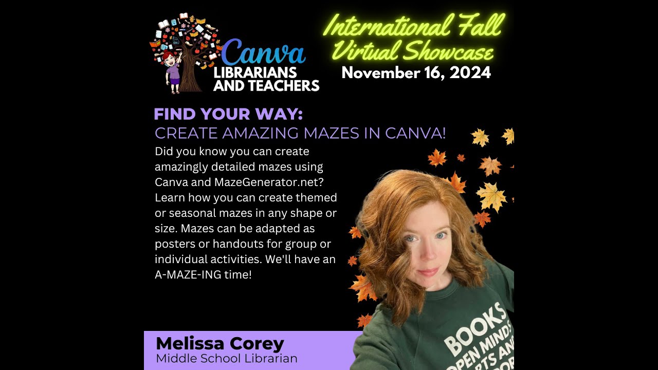 Melissa Corey - Find Your Way Create Amazing Mazes in Canva - YouTube
