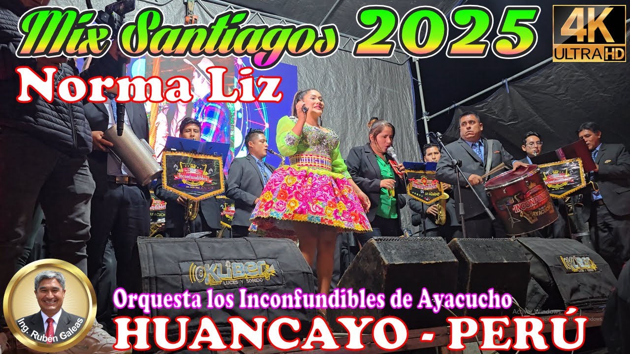 Llegó el SANTIAGO 2025. Norma Liz y la Orquesta Inconfundibles de ...